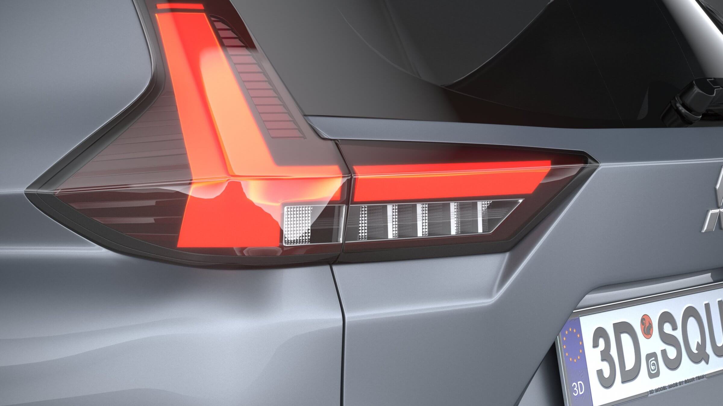 Mitsubishi Xpander 2022 - 3D Model by SQUIR