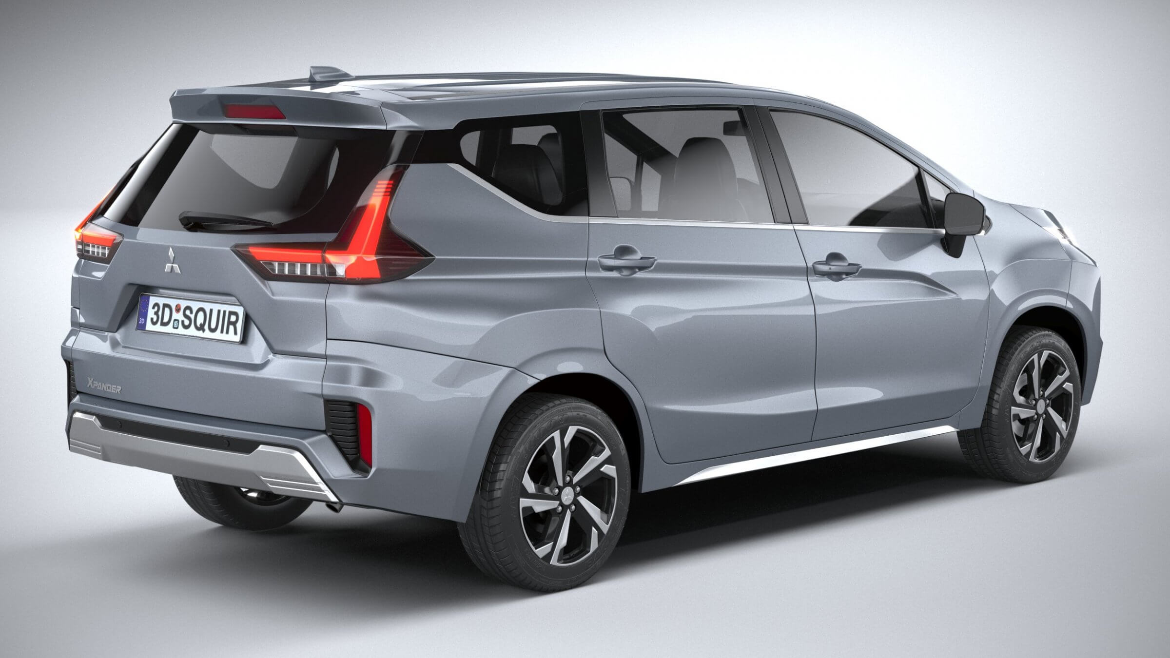 Mitsubishi Xpander 2022 - 3D Model by SQUIR