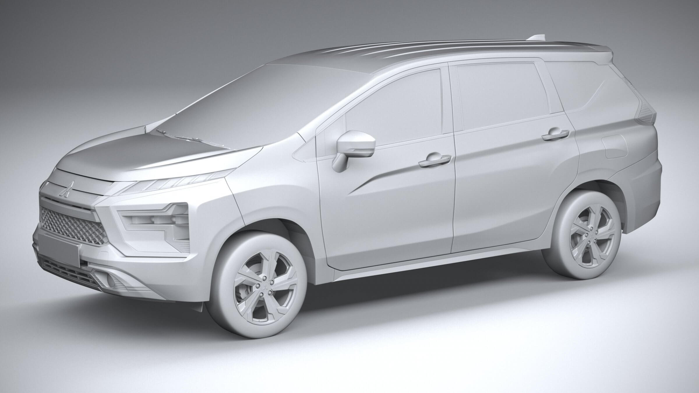 Mitsubishi Xpander 2022 - 3D Model by SQUIR