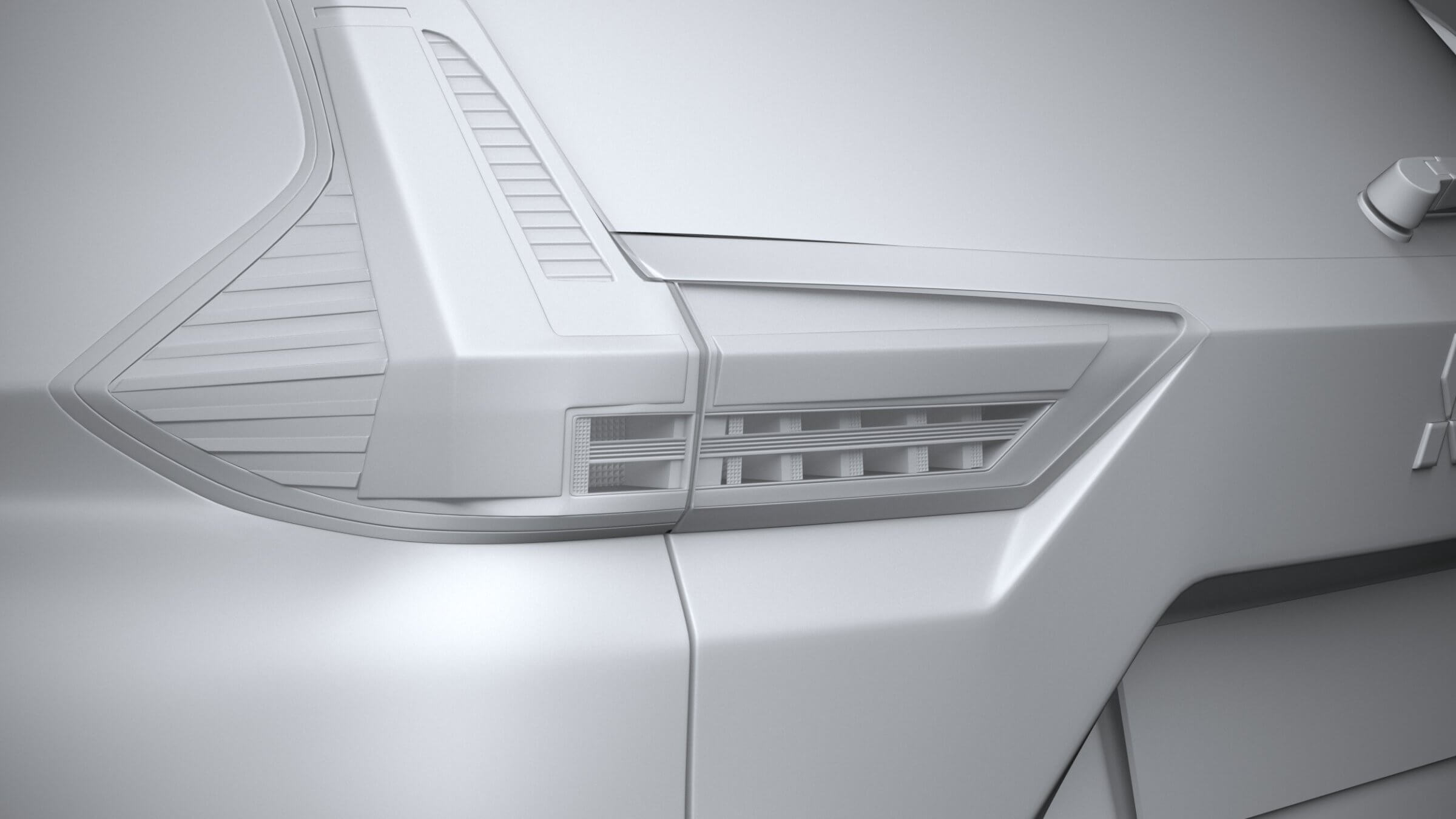 Mitsubishi Xpander 2022 - 3D Model by SQUIR