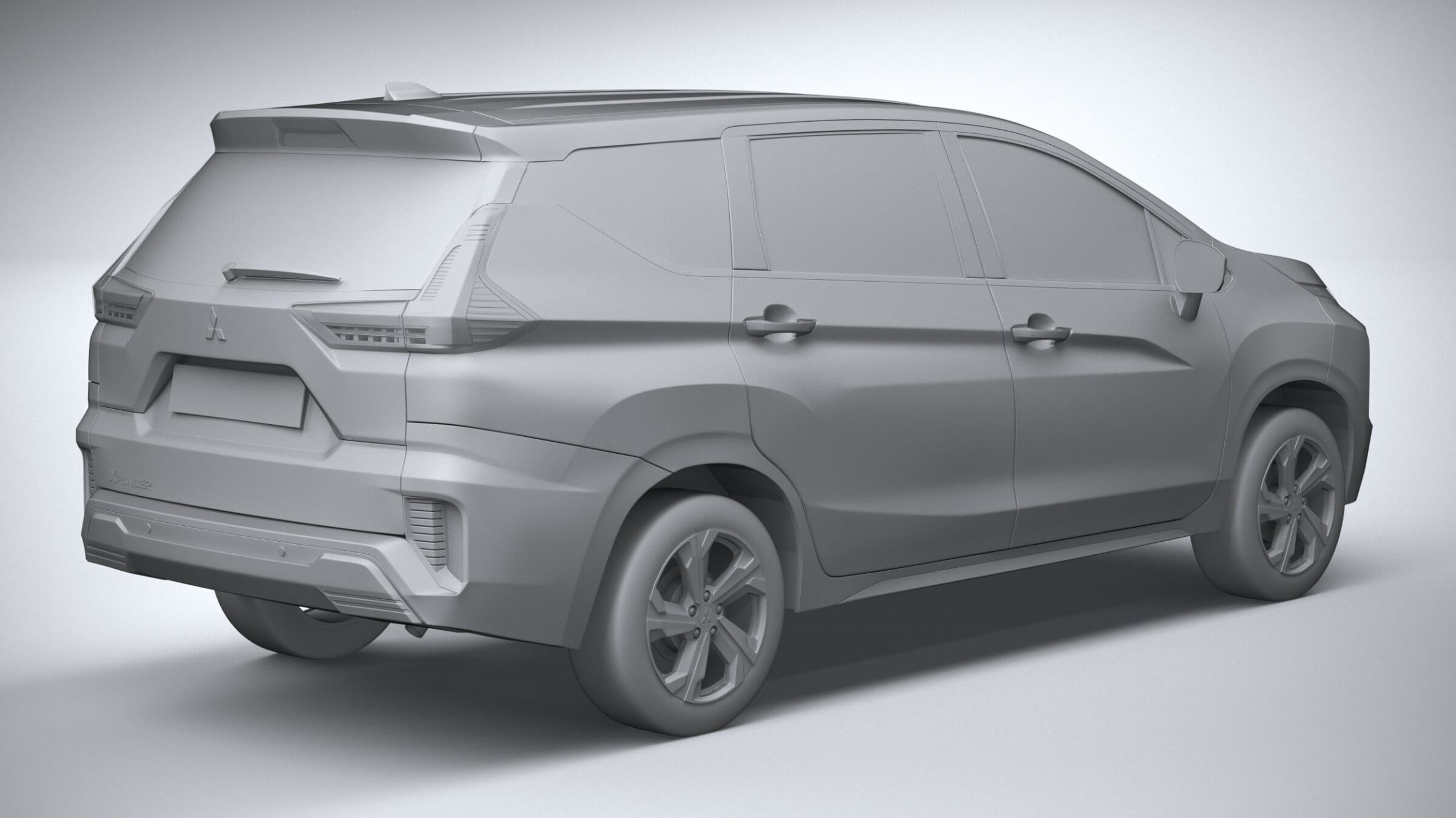 Mitsubishi Xpander 2022 - 3D Model by SQUIR