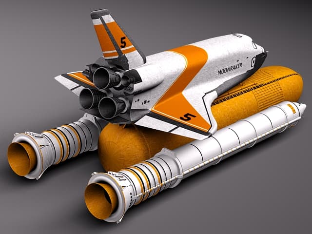 Moonraker Space Shuttle Launch