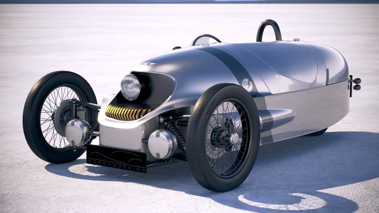 Morgan 3 Wheeler EV3 2018 - 3D Model by SQUIR