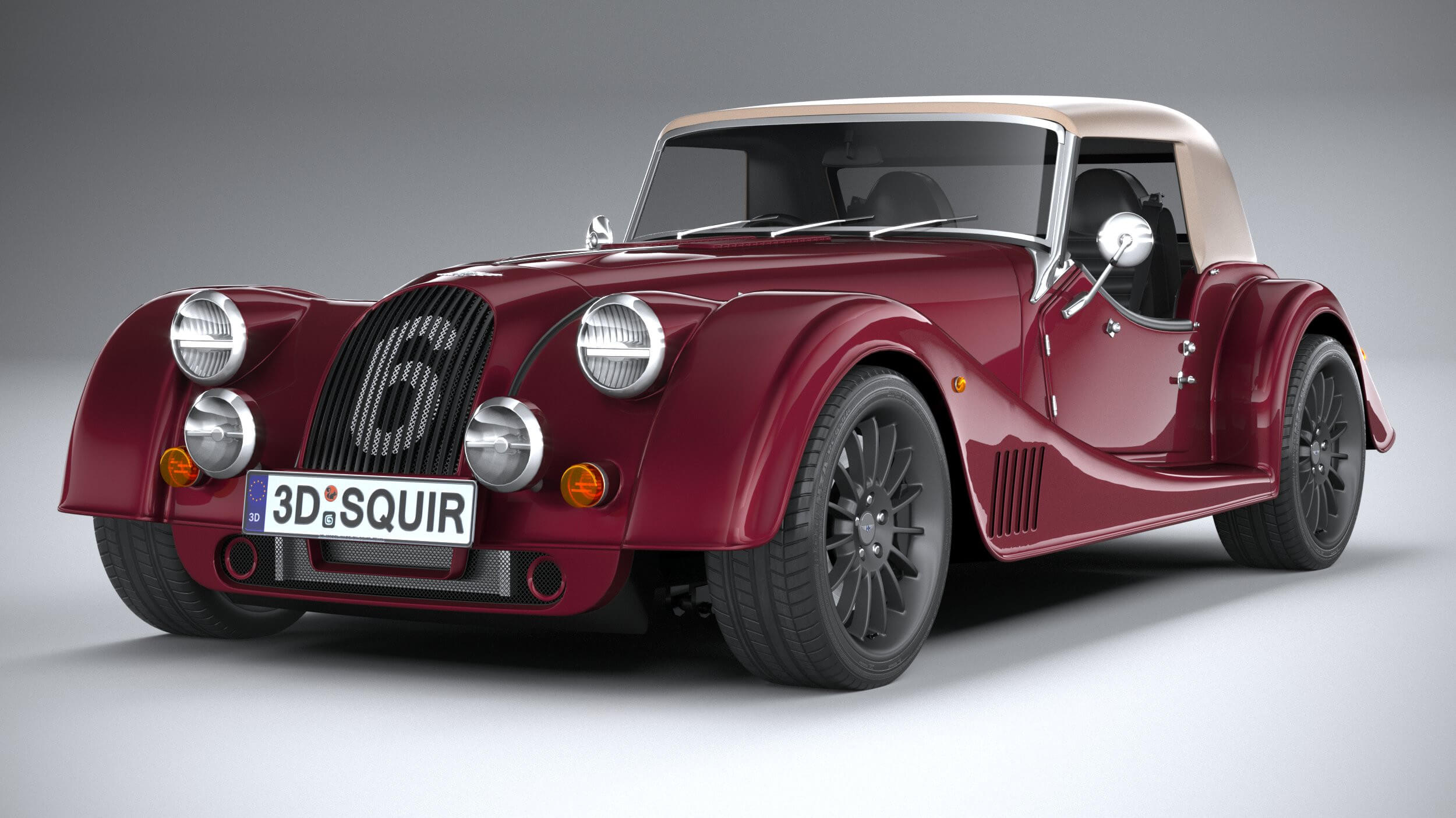 Morgan Plus 6 2023 - 3D Model by SQUIR