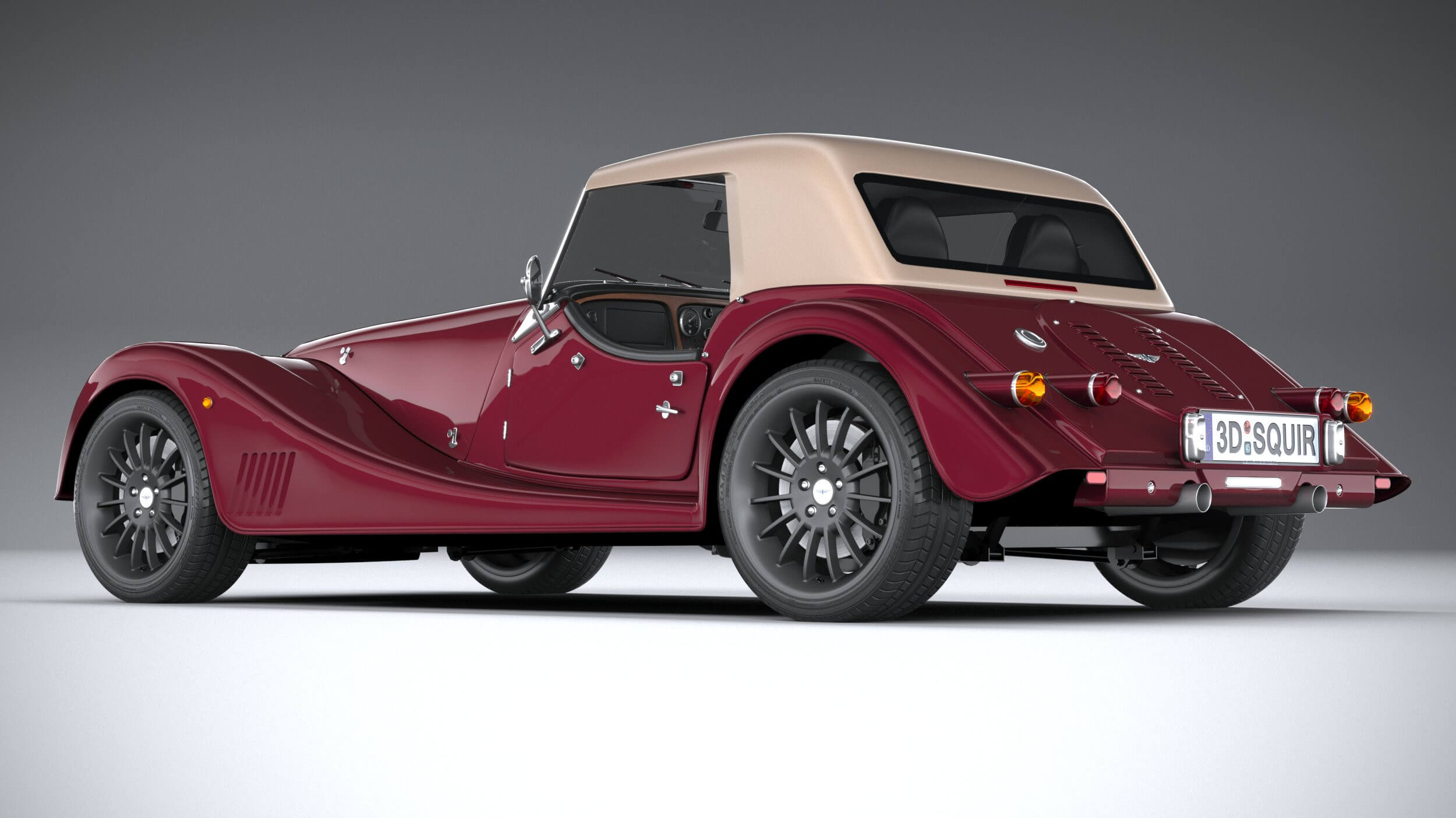 Morgan Plus 6 2023 - 3D Model by SQUIR
