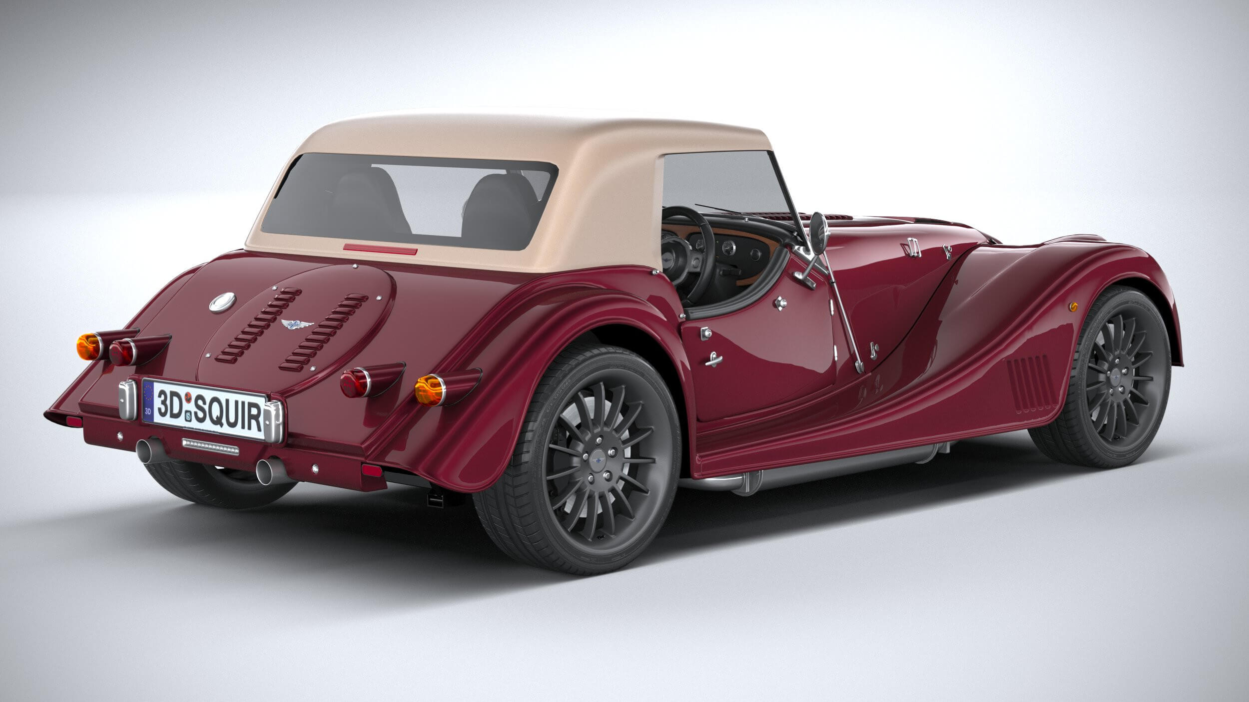 Morgan Plus 6 2023 - 3D Model by SQUIR