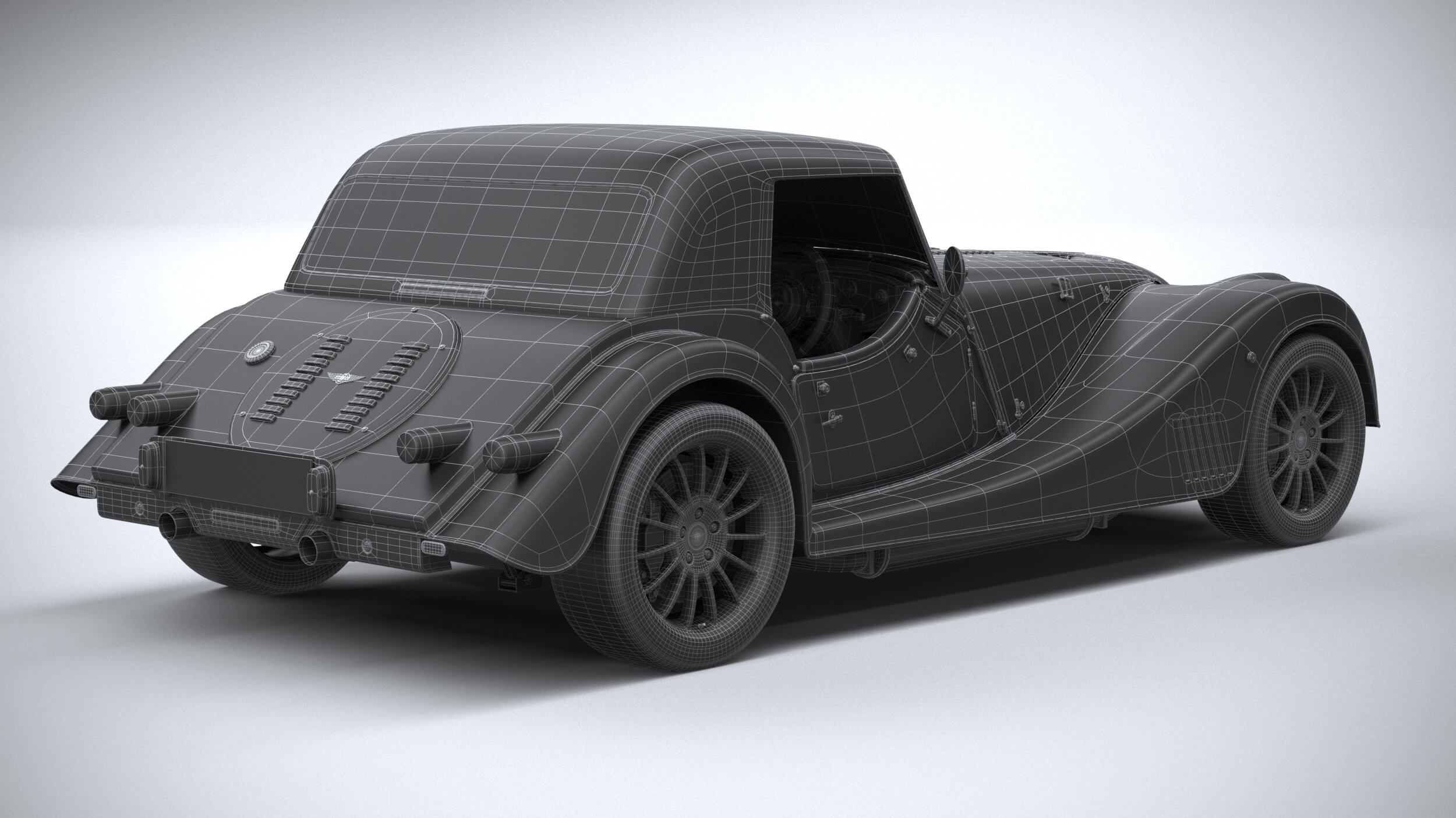 Morgan Plus 6 2023 - 3D Model by SQUIR