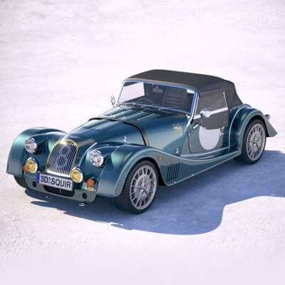 Morgan Plus 8 50th Anniversary 2018 - 3D Model by SQUIR