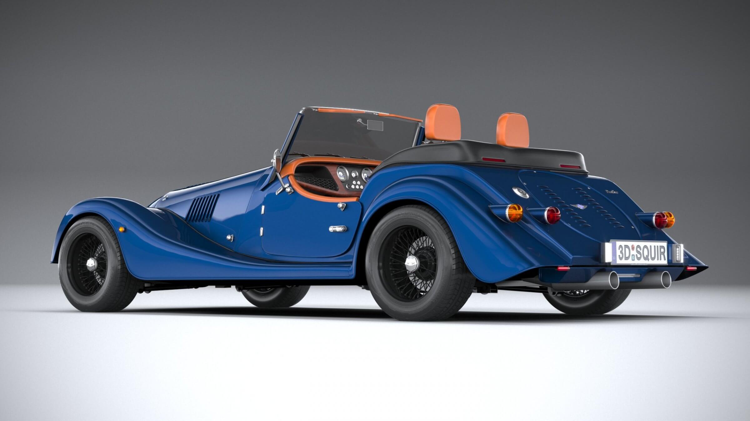 Morgan Plus Four 2021 - 3D Model by SQUIR
