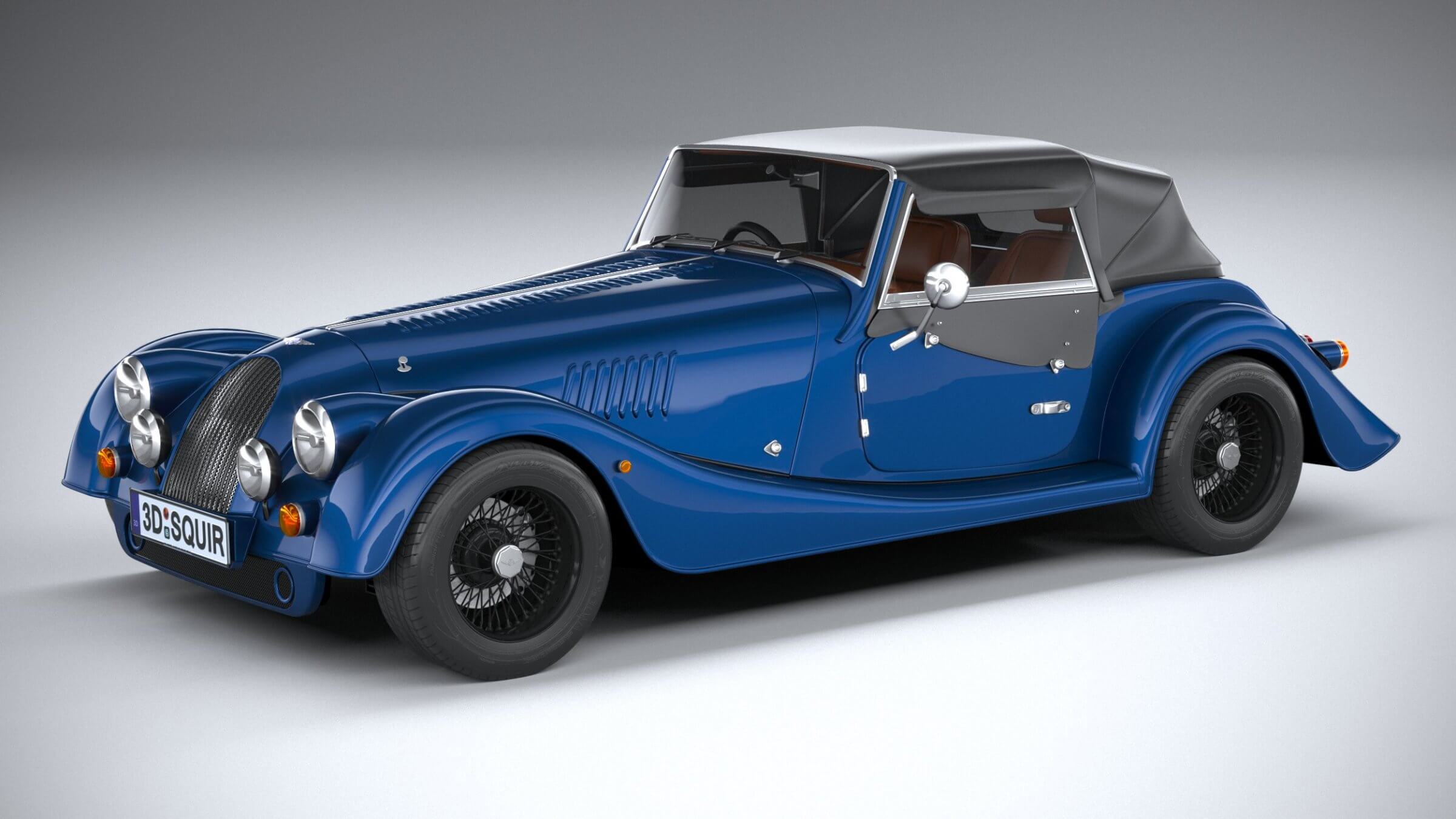 Morgan Plus Four 2021 - 3D Model by SQUIR
