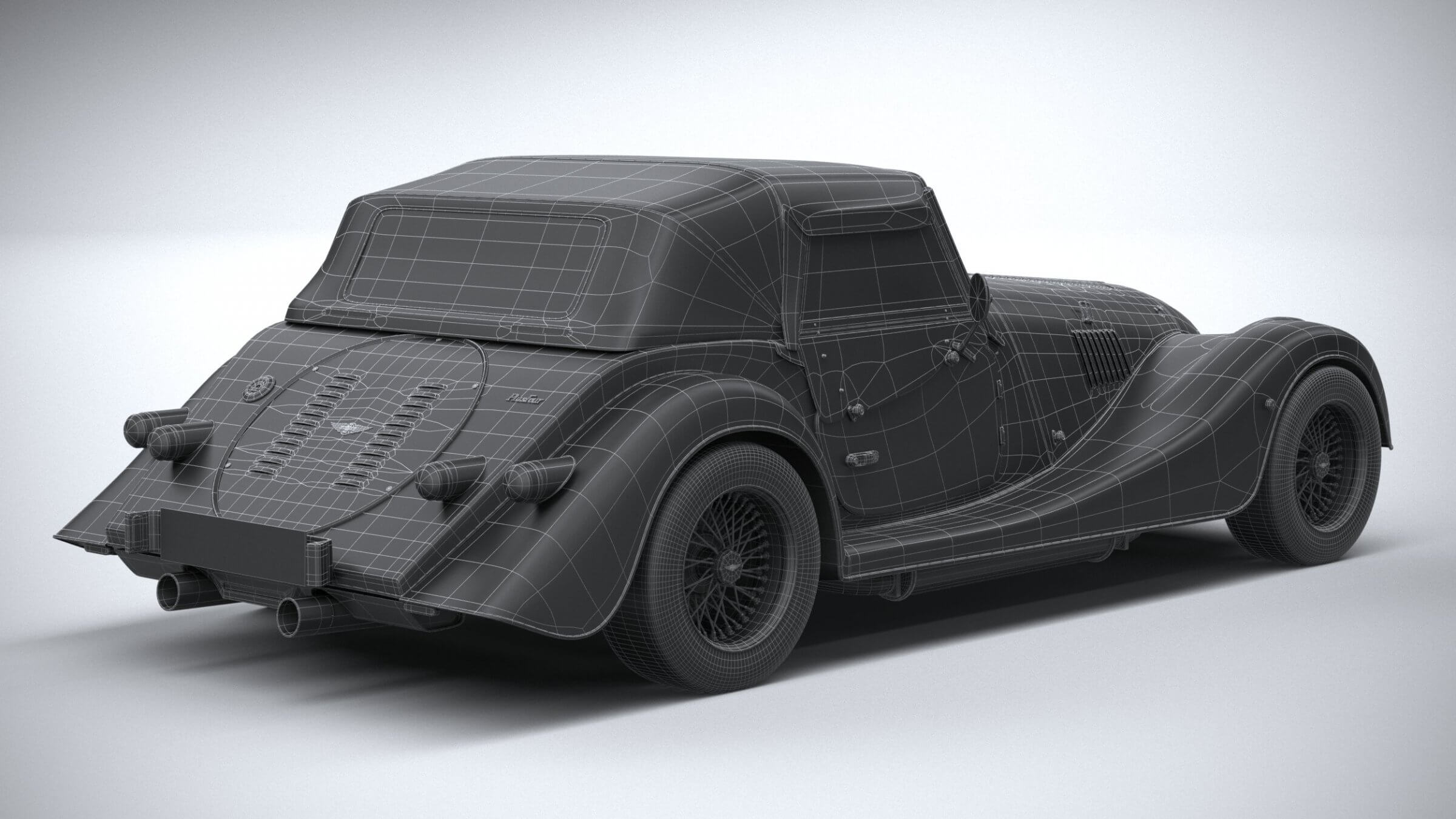 Morgan Plus Four 2021 - 3D Model by SQUIR