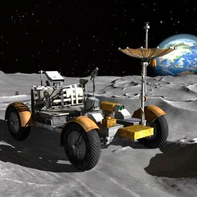 NASA Apollo Lunar Rover - 3D Model by SQUIR