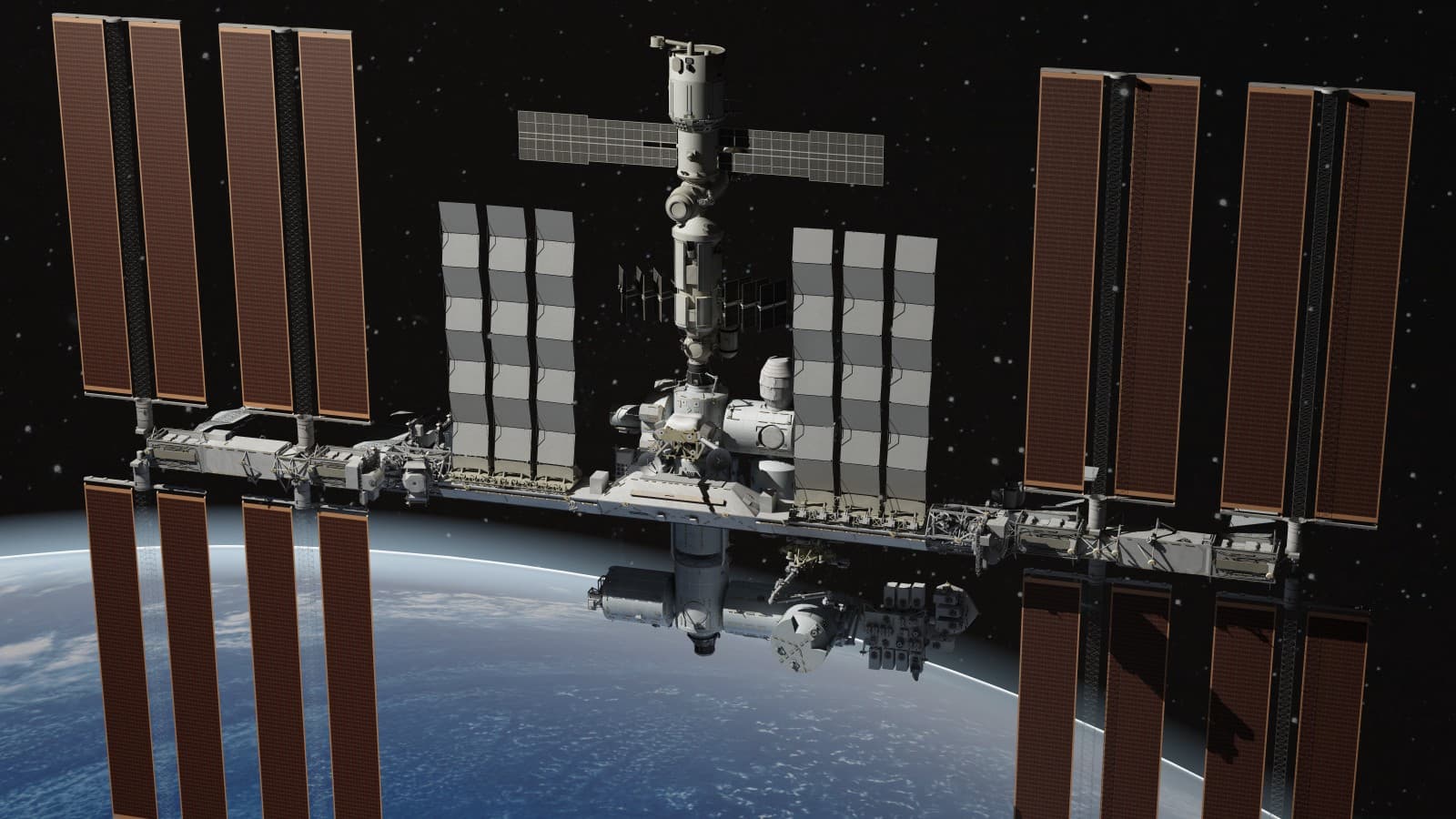 NASA International Space Station - 3D Model by SQUIR