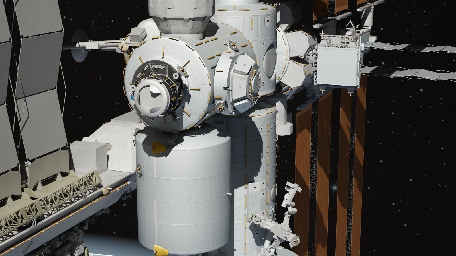 NASA International Space Station - 3D Model by SQUIR