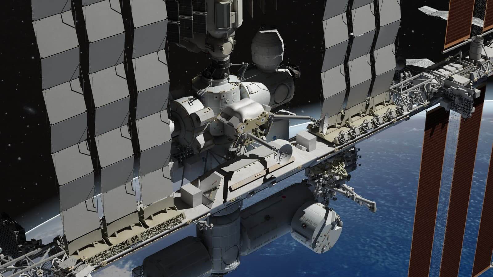 NASA International Space Station - 3D Model by SQUIR