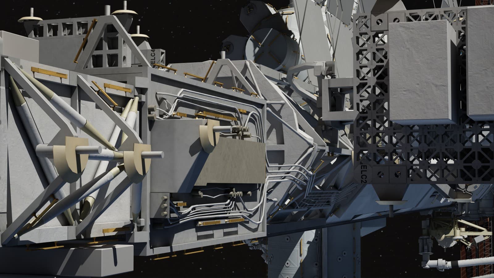 NASA International Space Station - 3D Model by SQUIR