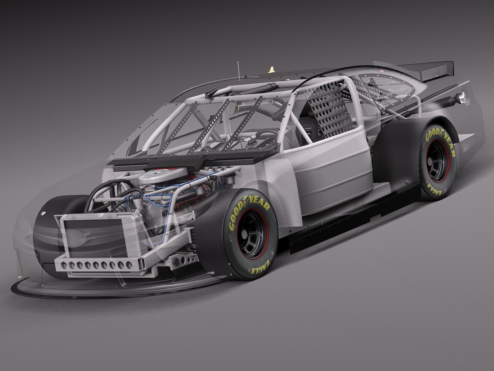 NASCAR Camry M&Ms Kyle Busch 2015 - 3D Model by SQUIR