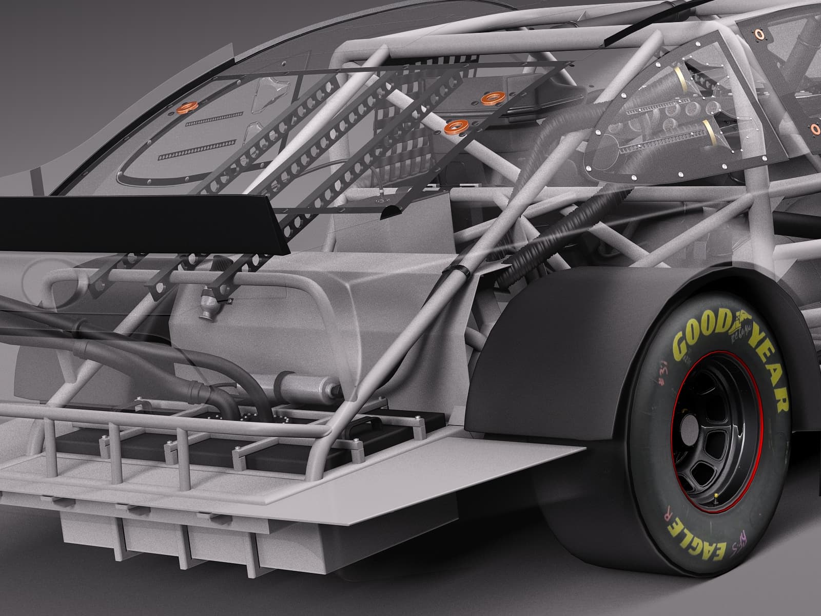 NASCAR Camry M&Ms Kyle Busch 2015 - 3D Model by SQUIR