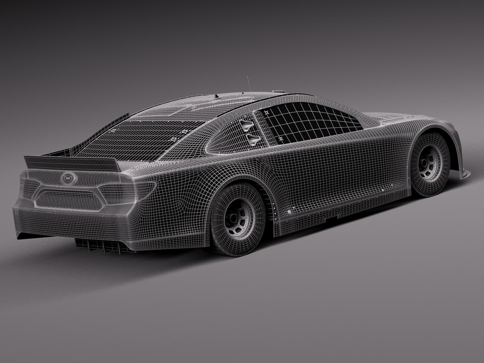 NASCAR Camry M&Ms Kyle Busch 2015 - 3D Model by SQUIR