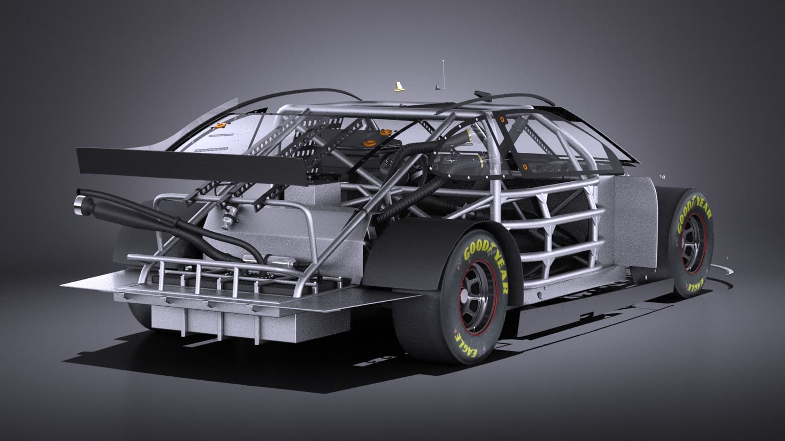 NASCAR Camry M&Ms Kyle Busch 2017 (V-Ray) 3D Model by SQUIR