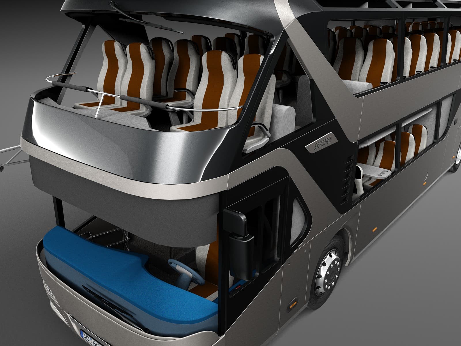 Neoplan Skyliner 2015 - 3D Model by SQUIR