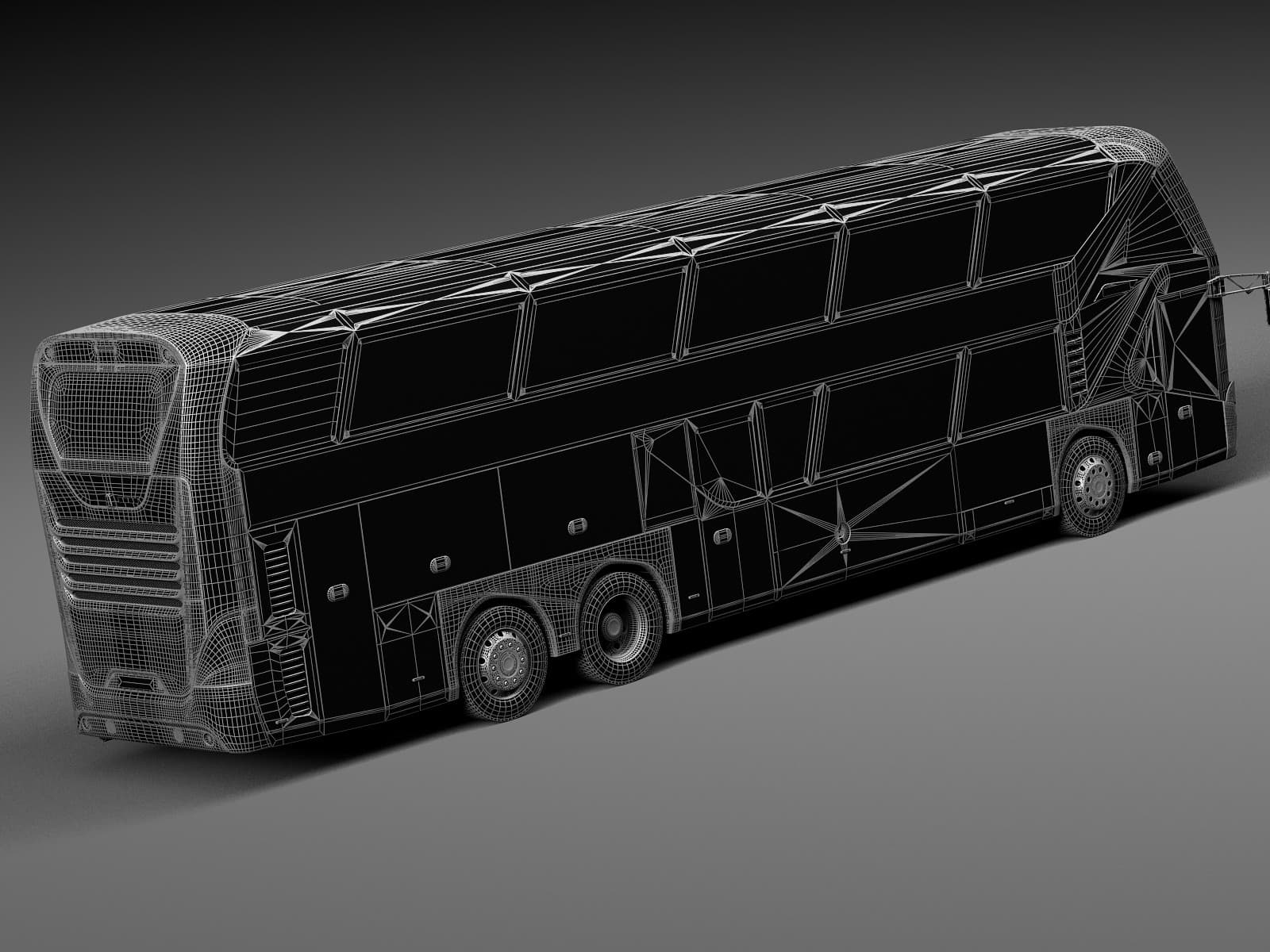 Neoplan Skyliner 2015 - 3D Model by SQUIR