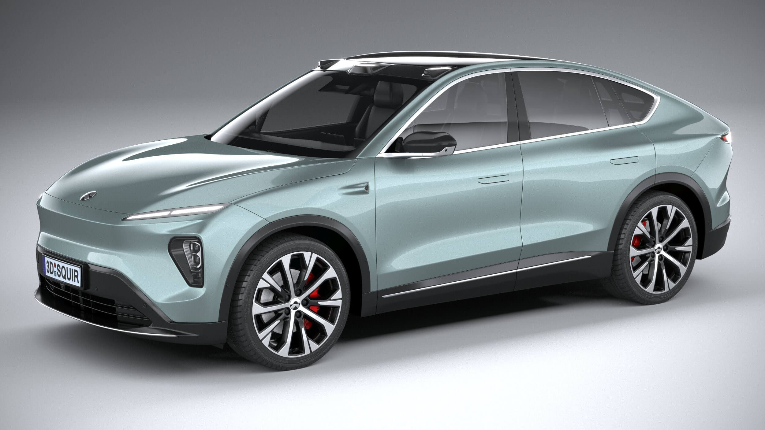 Nio EC7 2023 - 3D Model by SQUIR