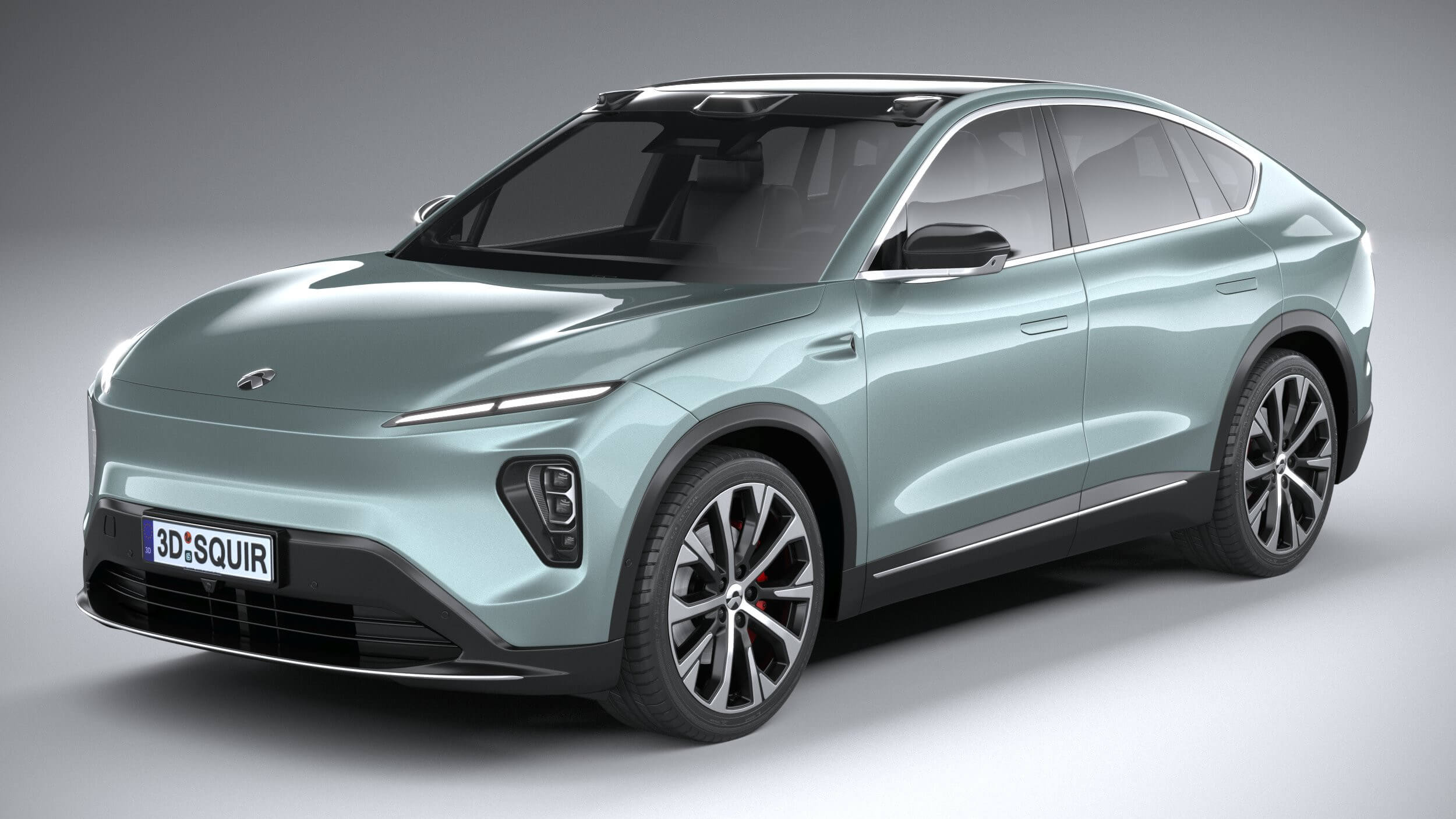 Nio EC7 2023 - 3D Model by SQUIR