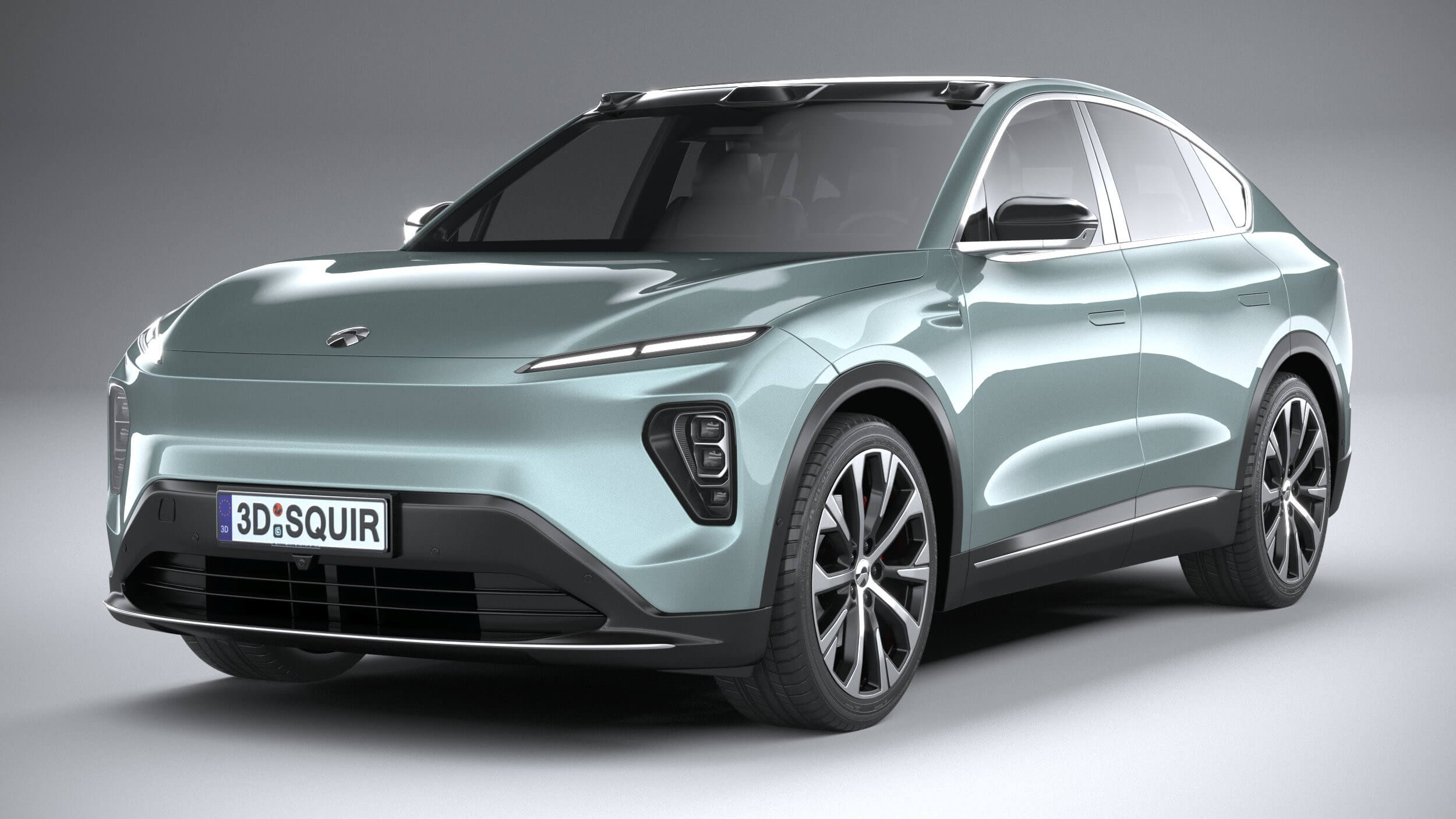Nio EC7 2023 - 3D Model by SQUIR