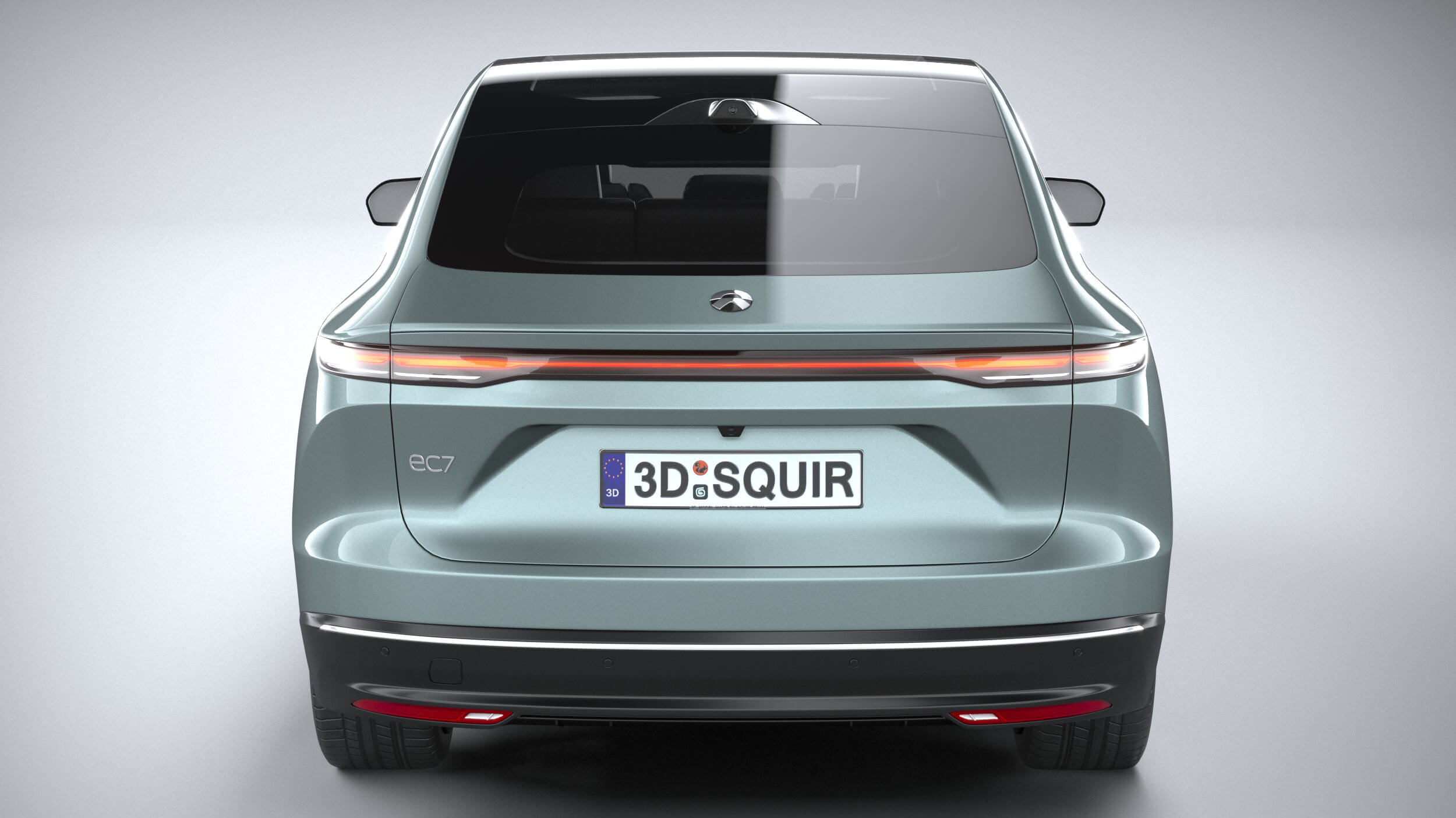 Nio EC7 2023 - 3D Model by SQUIR