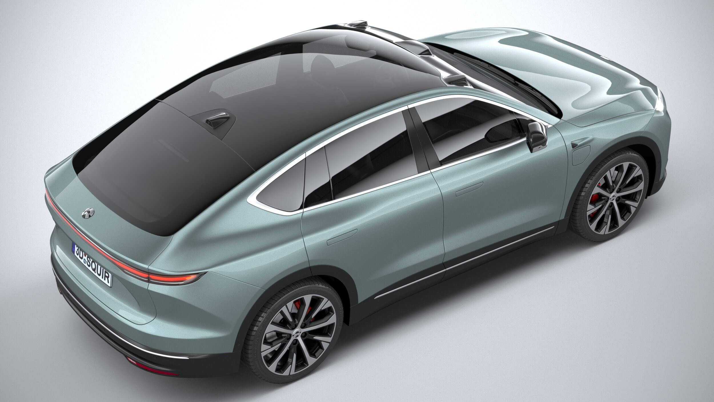 Nio EC7 2023 - 3D Model by SQUIR