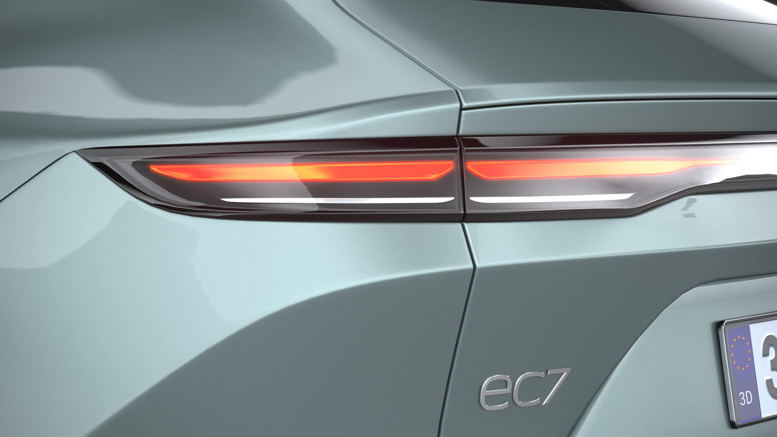 Nio EC7 2023 - 3D Model by SQUIR