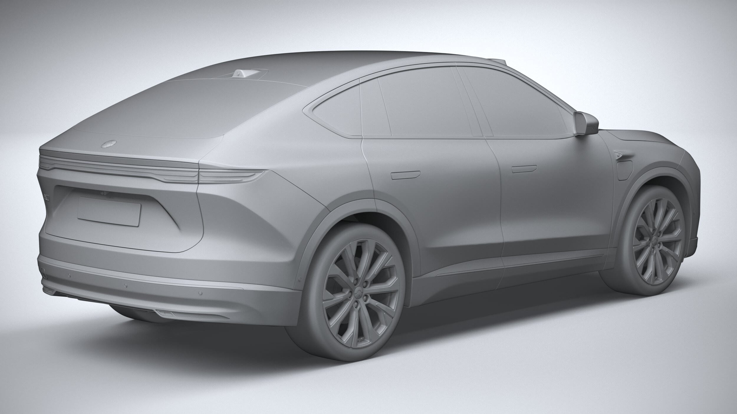 Nio EC7 2023 - 3D Model by SQUIR