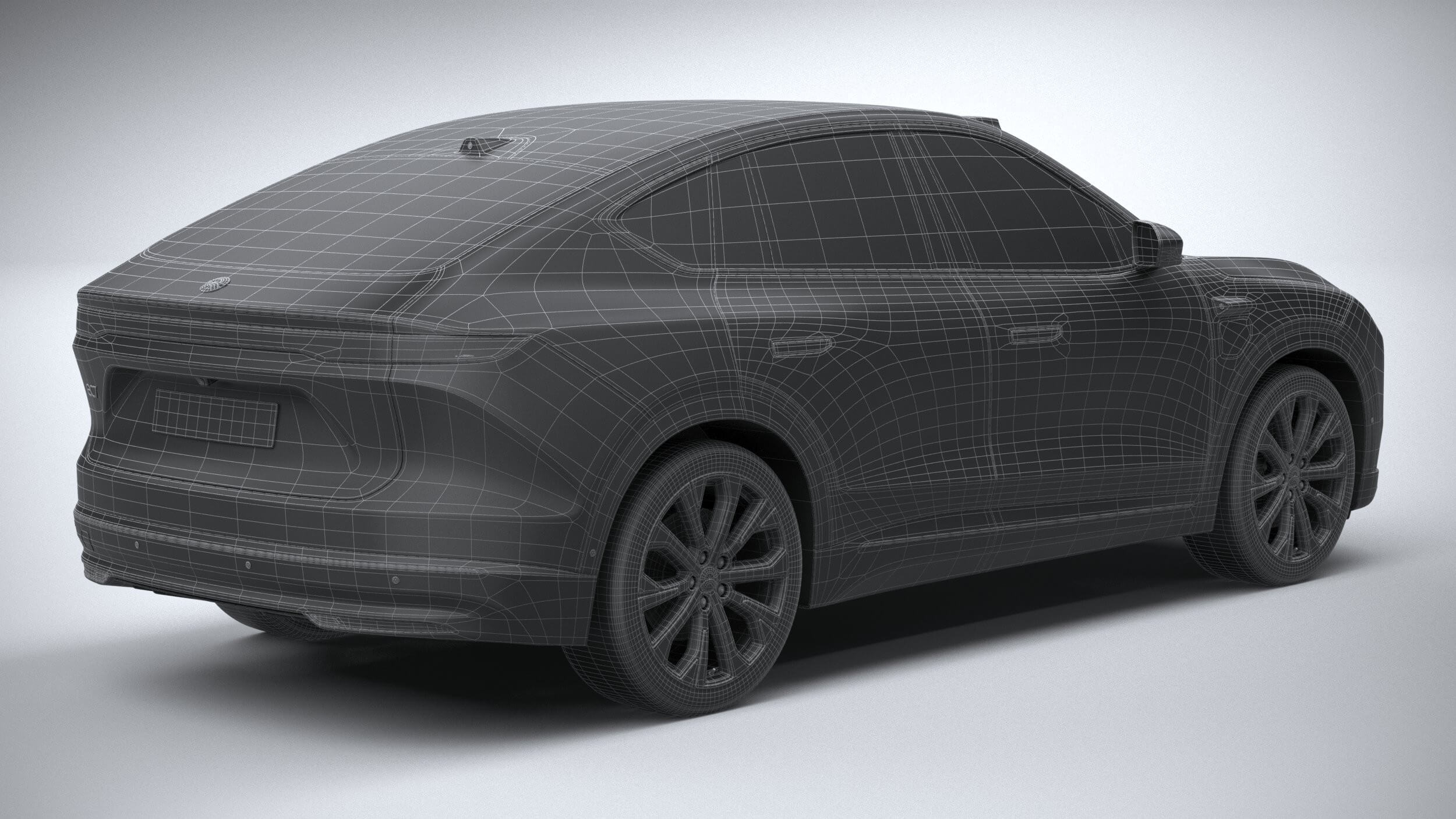 Nio EC7 2023 - 3D Model by SQUIR