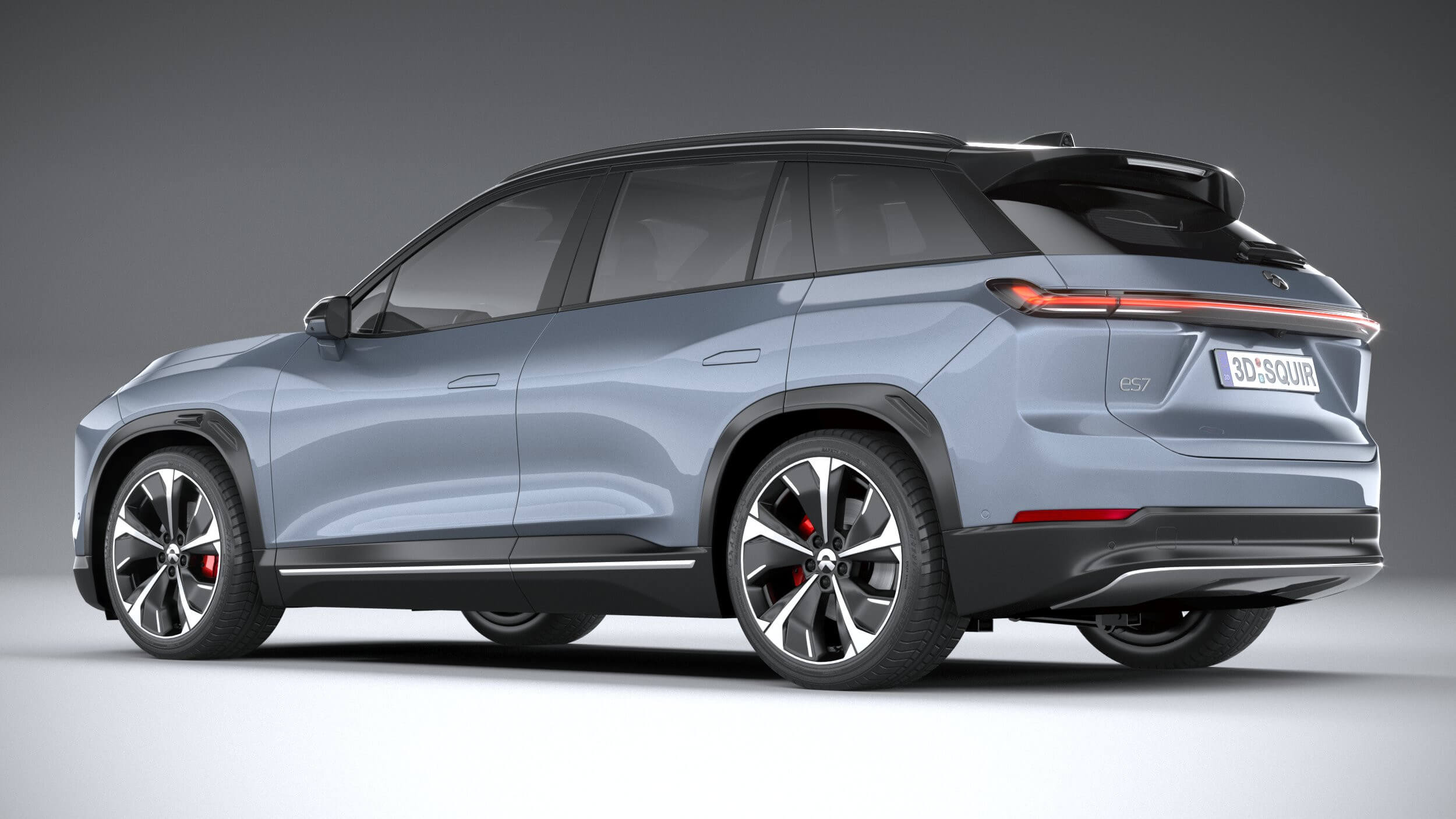 Nio ES7 2023 - 3D Model by SQUIR