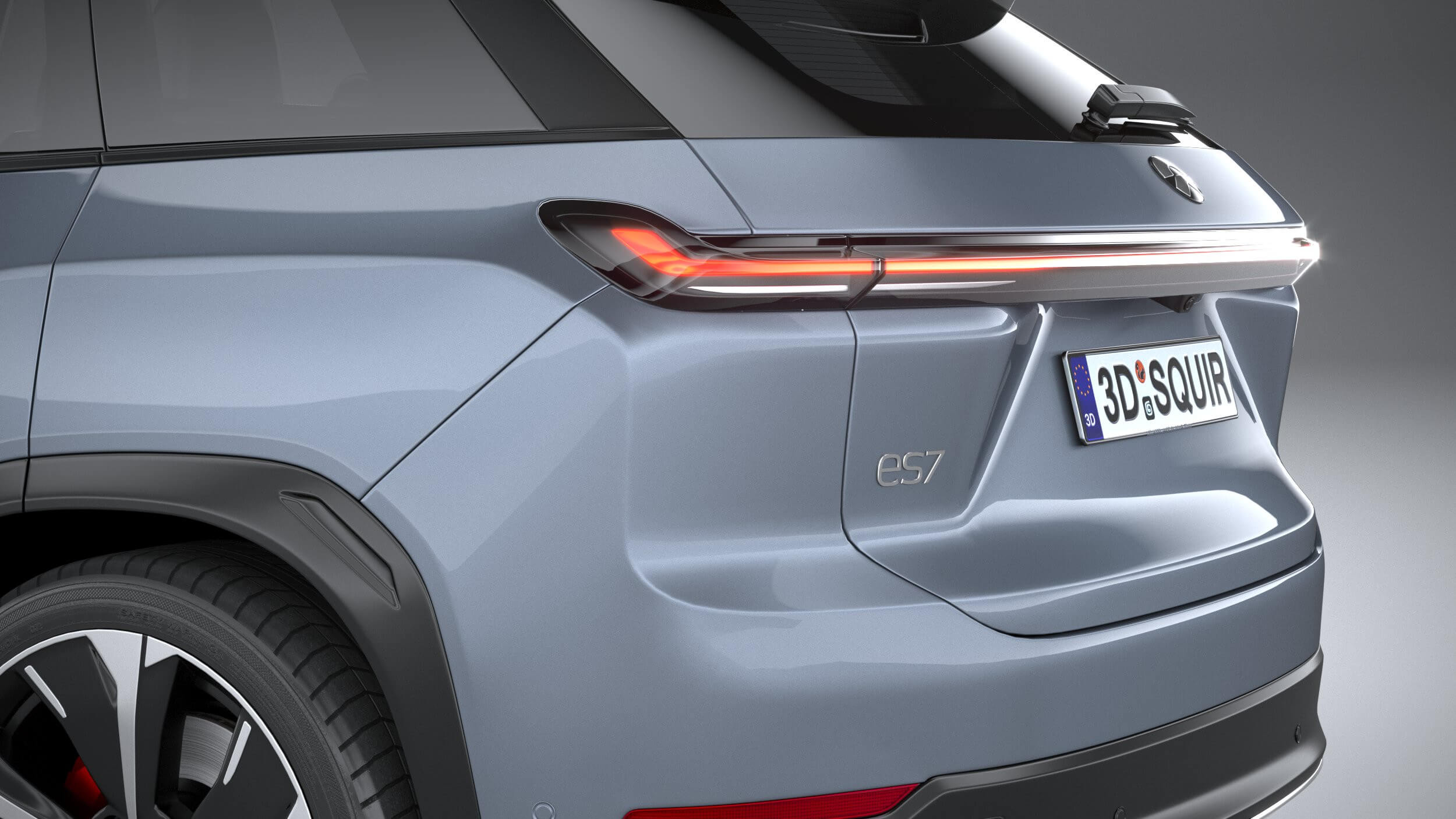 Nio ES7 2023 - 3D Model by SQUIR