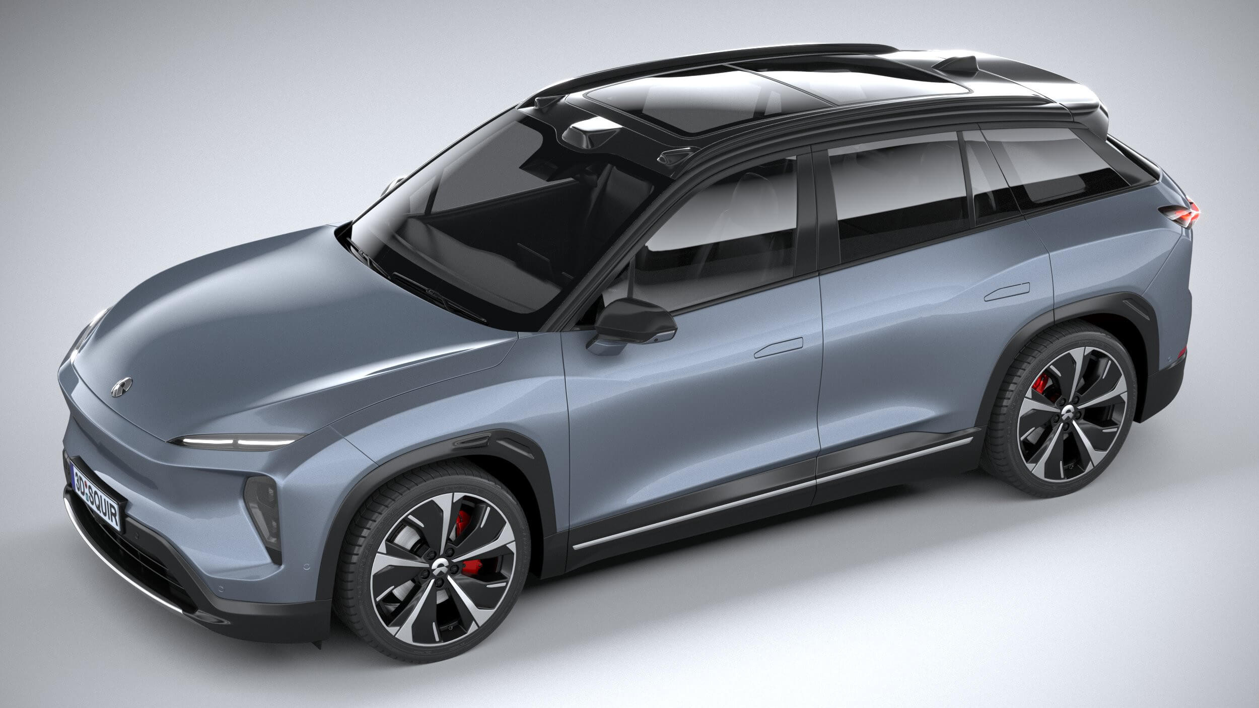 Nio ES7 2023 - 3D Model by SQUIR
