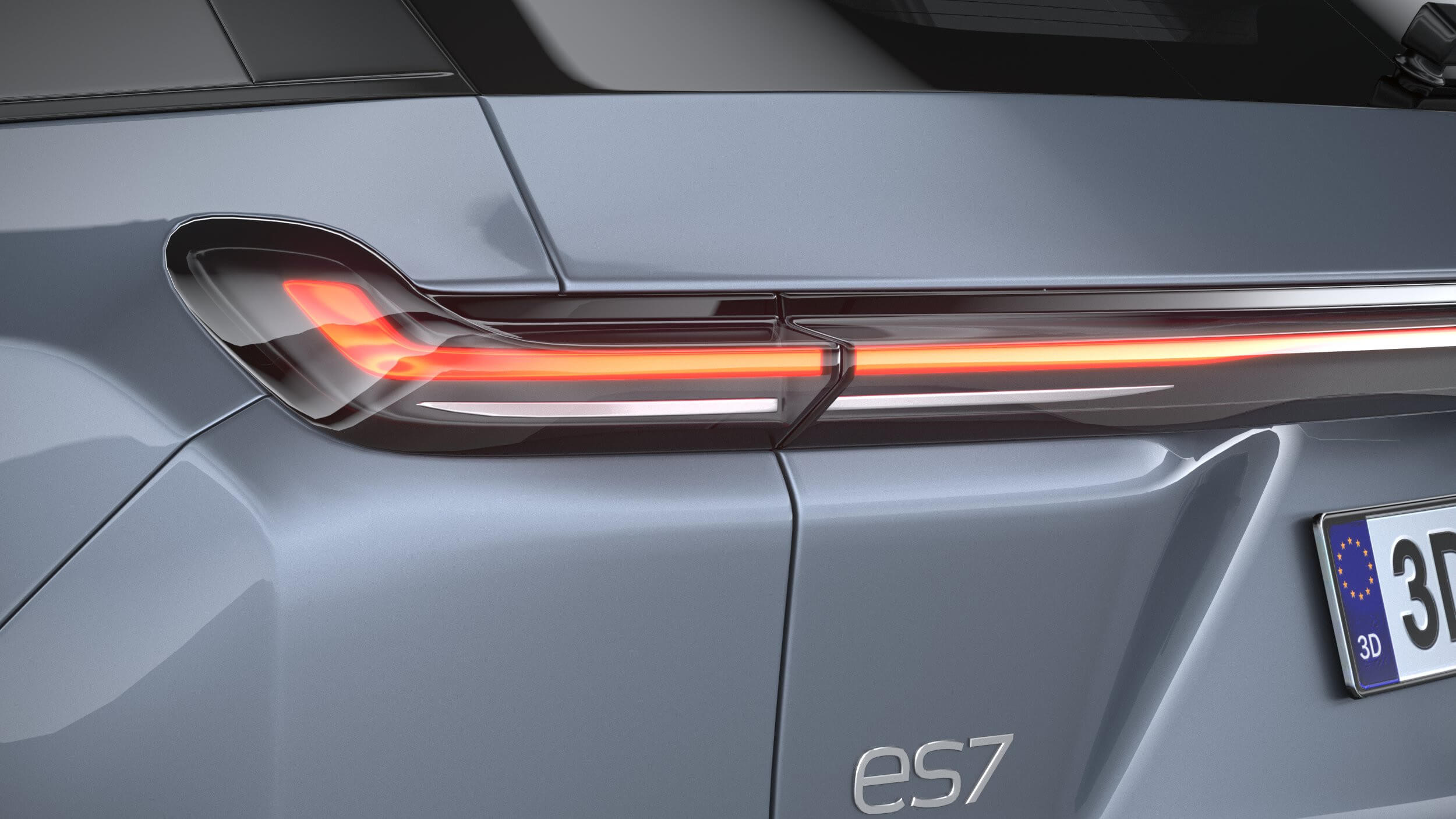 Nio ES7 2023 - 3D Model by SQUIR