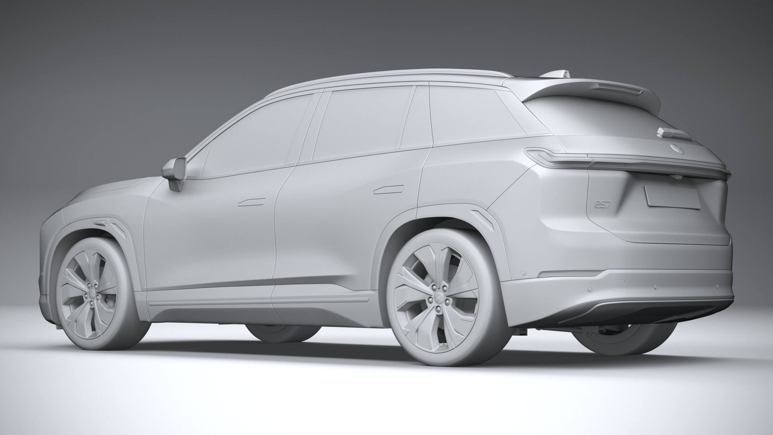 Nio ES7 2023 - 3D Model by SQUIR