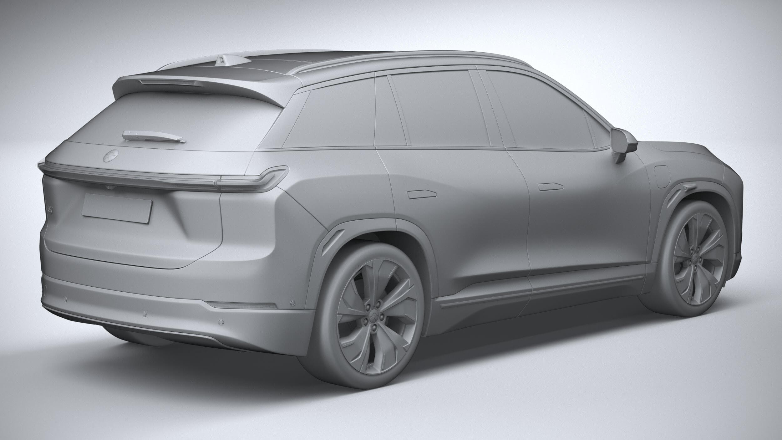 Nio ES7 2023 - 3D Model by SQUIR