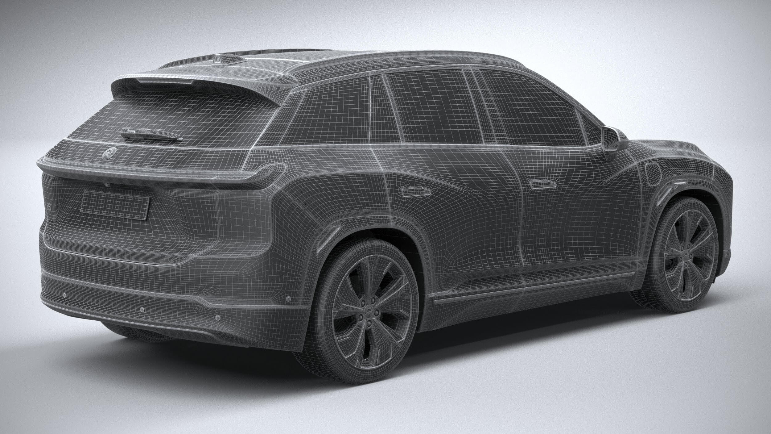 Nio ES7 2023 - 3D Model by SQUIR