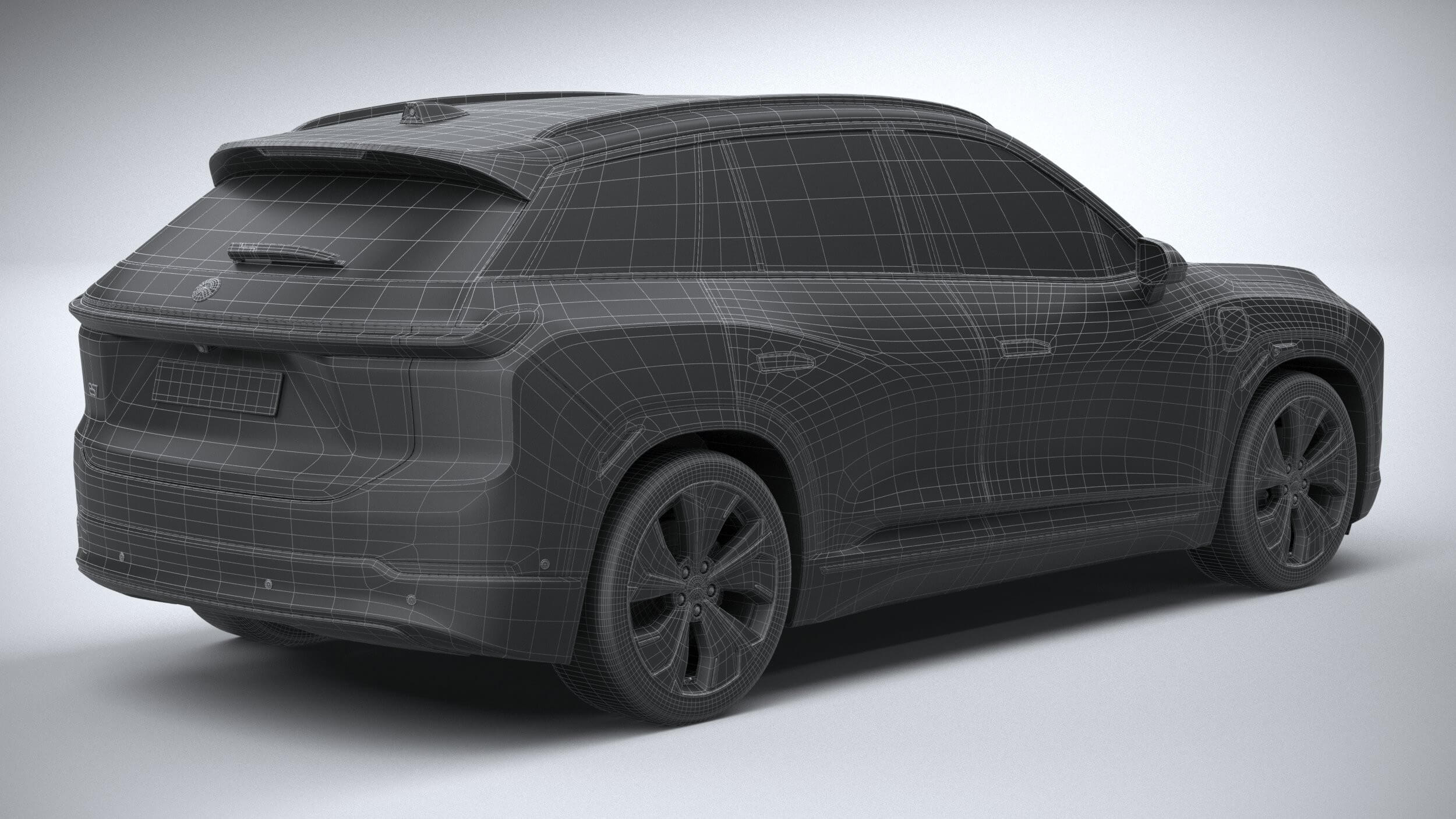 Nio ES7 2023 - 3D Model by SQUIR