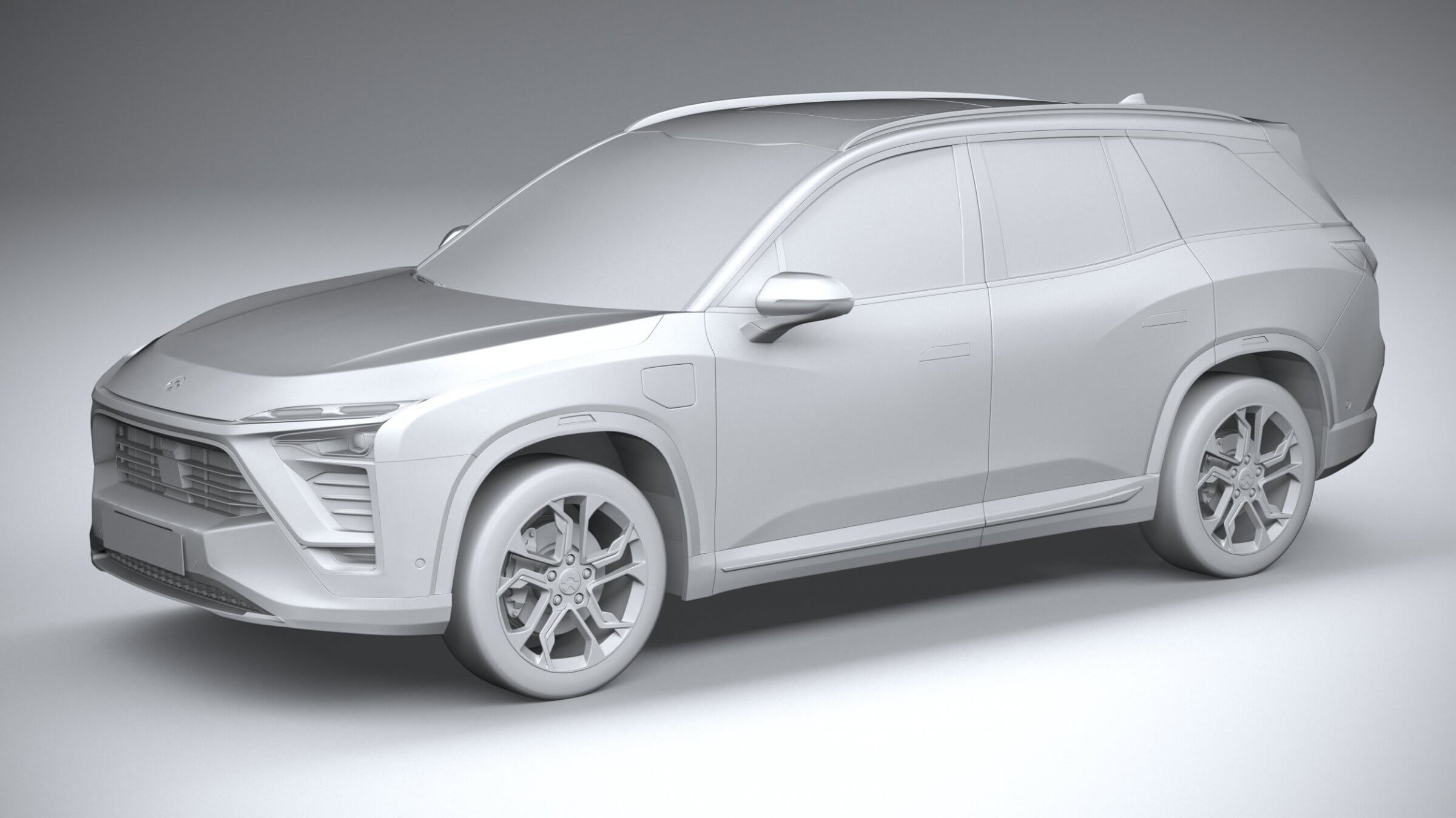 Nio ES8 2021 - 3D Model by SQUIR