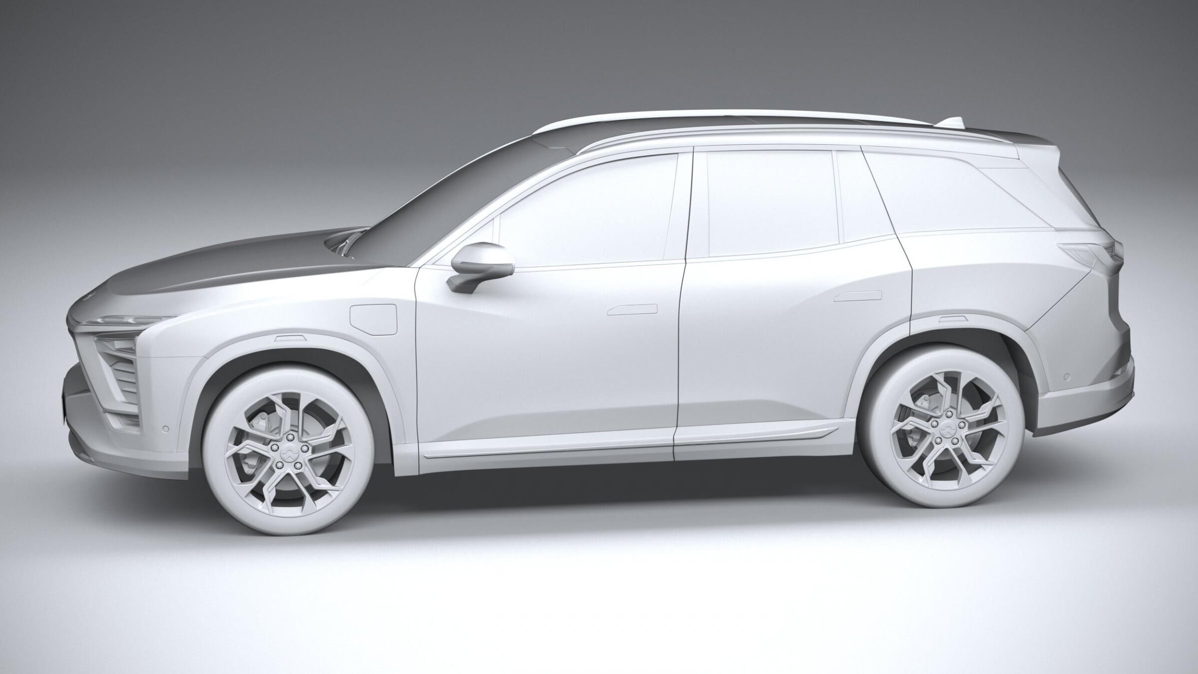 Nio ES8 2021 - 3D Model by SQUIR
