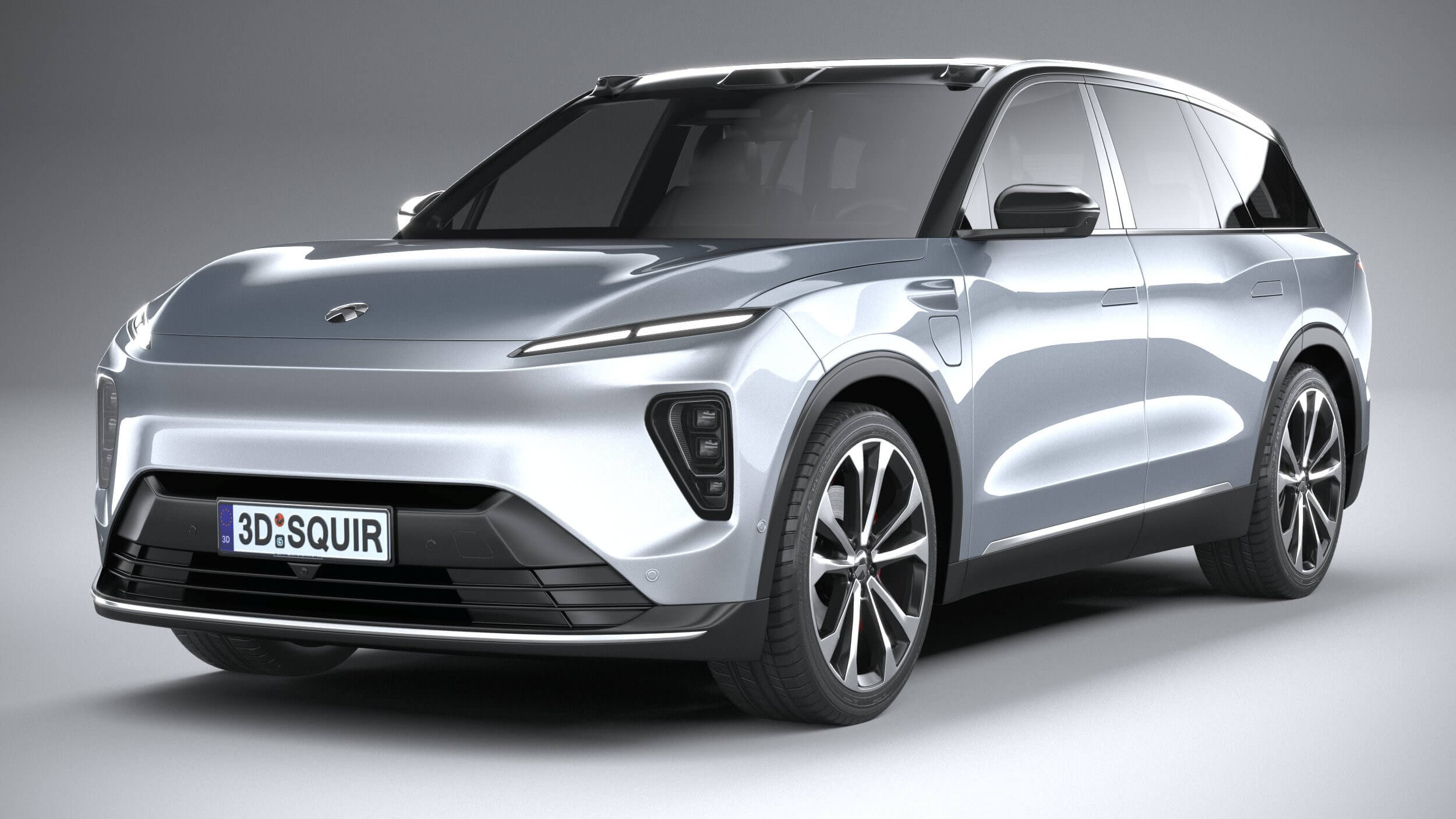 Nio ES8 2023 - 3D Model by SQUIR