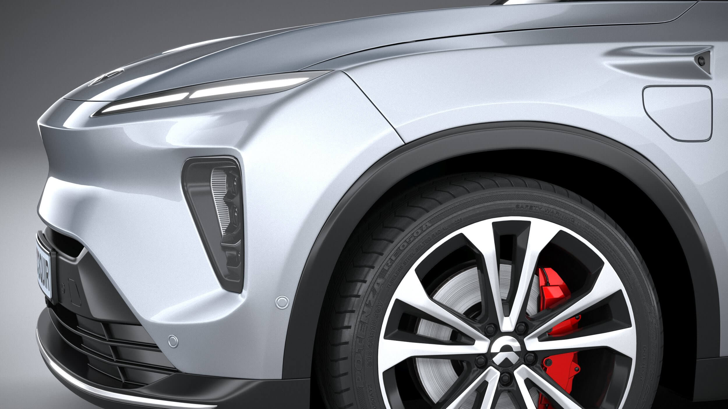 Nio ES8 2023 - 3D Model by SQUIR