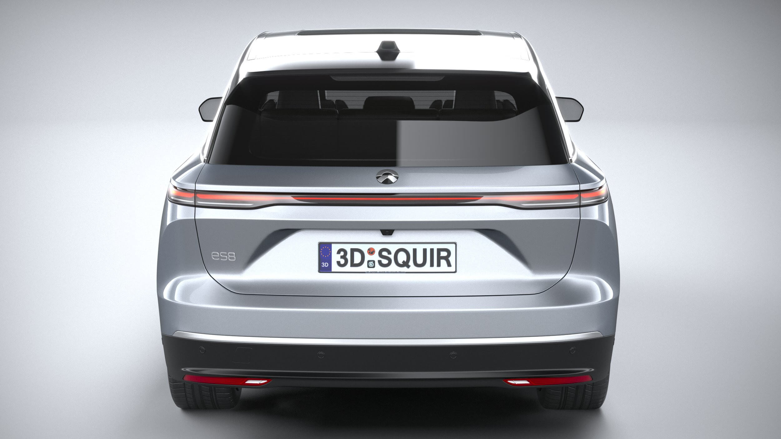 Nio ES8 2023 - 3D Model by SQUIR