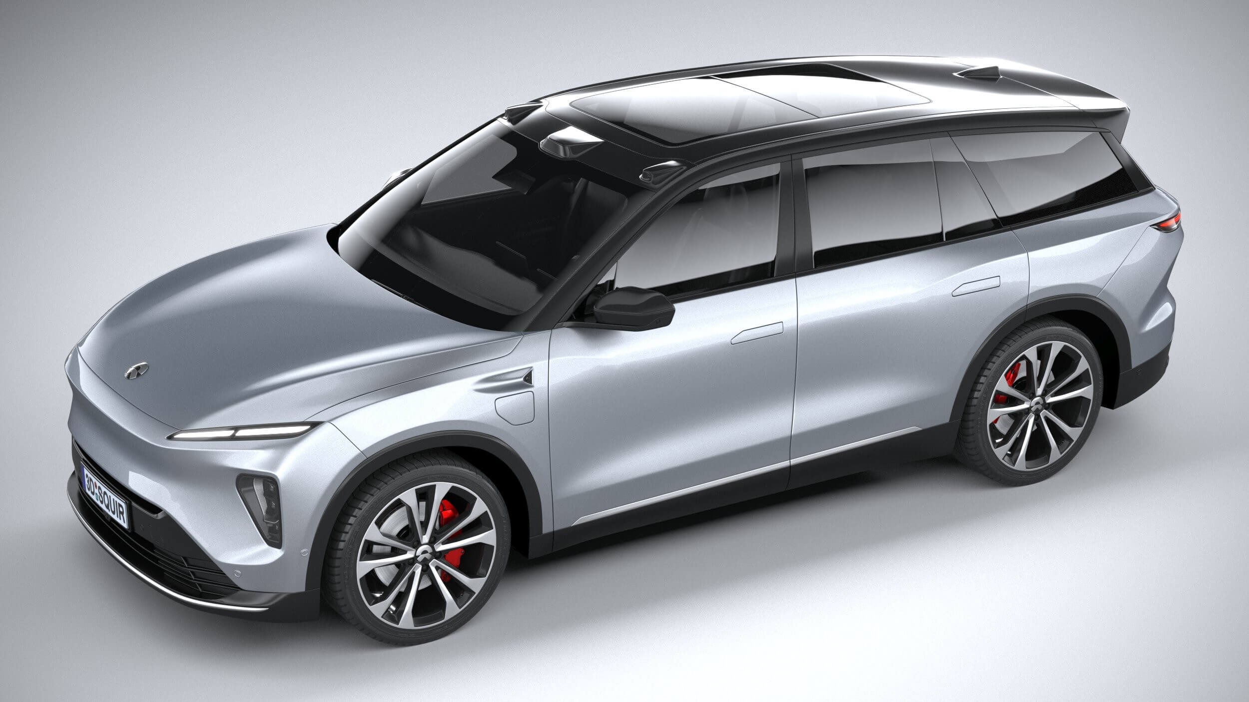 Nio ES8 2023 - 3D Model by SQUIR