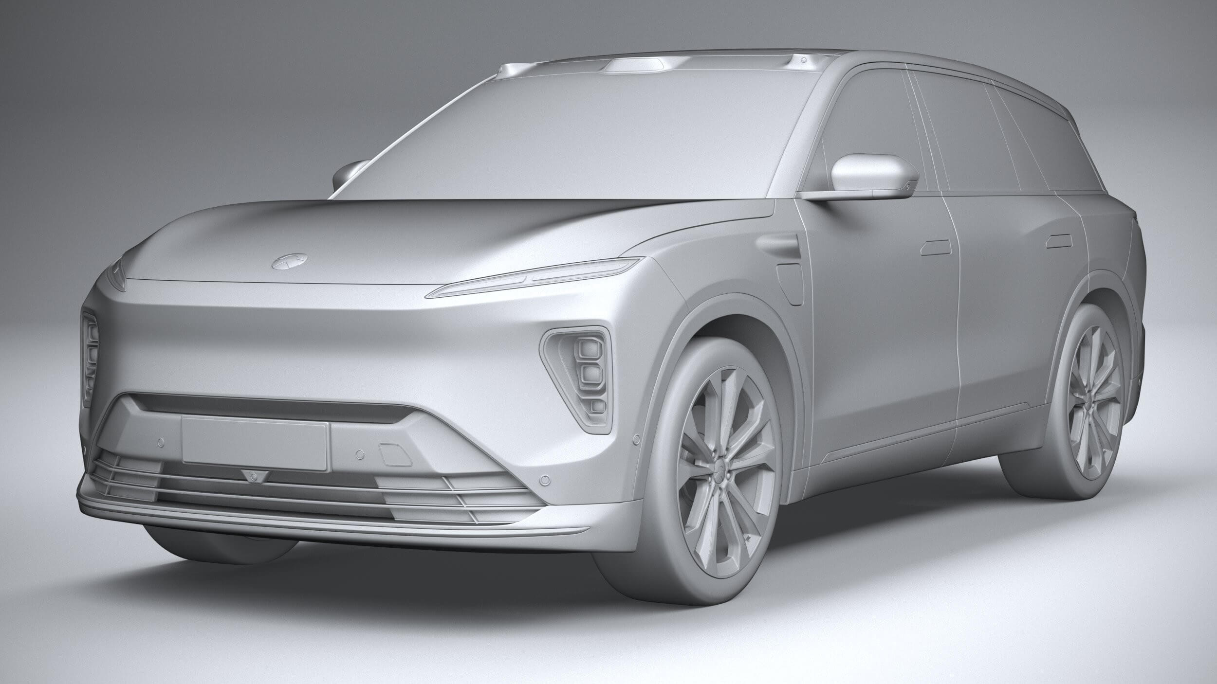 Nio ES8 2023 - 3D Model by SQUIR