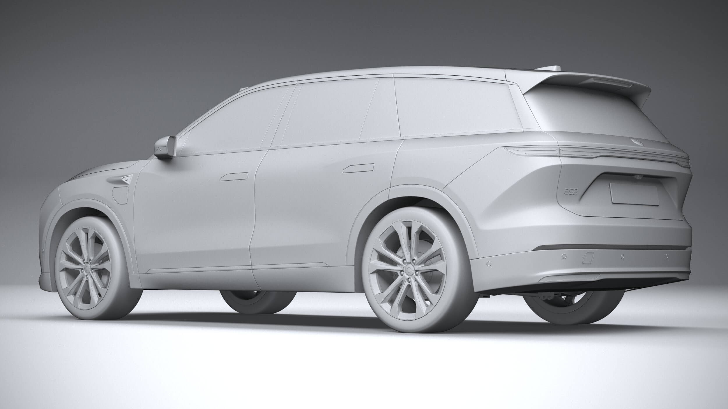 Nio ES8 2023 - 3D Model by SQUIR